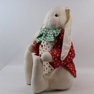 Handmade | Accents | Vintage Handmade Floppy Eared Rabbit Muslin Bunny ...